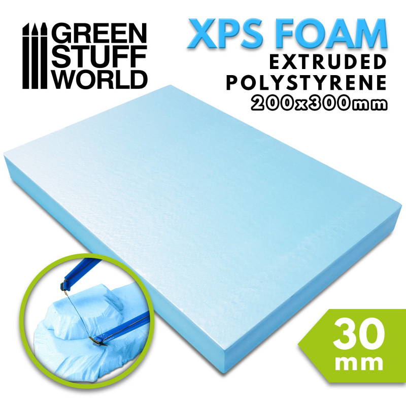 Extruded FOAM XPS 30mm - A4 size - HammerTime Cafe